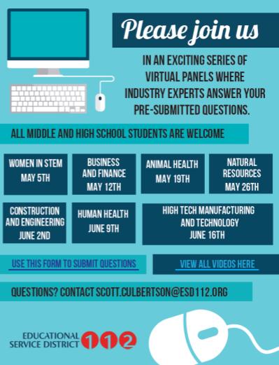 Your Invited... Virtual Career Panel - Camtech Labs